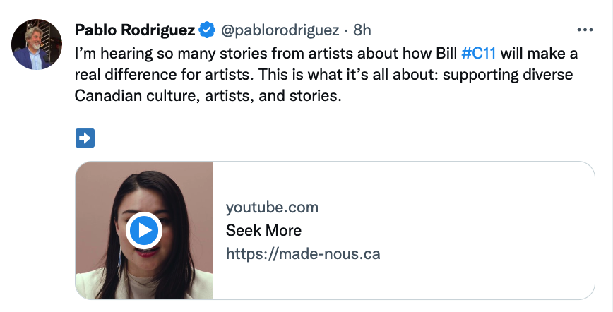 Heritage Minister Pablo Rodriguez Tweets Video Suggesting it Shows ...